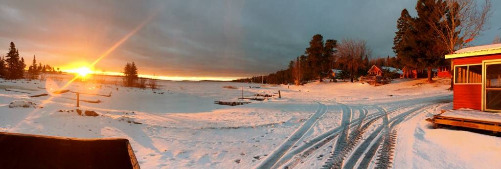 Canadian Pacific Holiday Train in Vermilion Bay... - Vermillion Bay Lodge